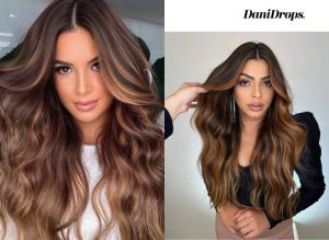 Cor de Cabelo Morena Iluminada Caramelo 2024 - Veja mais de 80 inspirações