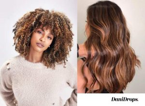 Cor de Cabelo Morena Iluminada Caramelo 2024 - Veja mais de 80 inspirações