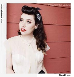 Penteado Estilo Pin-Up Retrô Chic - Veja 10 inspirações deste penteado ...
