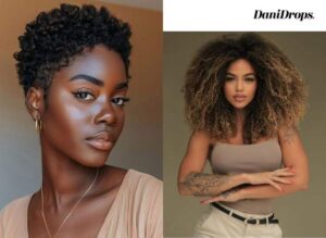 Corte de Cabelo Afro Feminino 2025 - Veja mais de 70 cortes afros ...