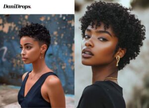 Corte de Cabelo Afro Feminino 2025 - Veja mais de 70 cortes afros ...
